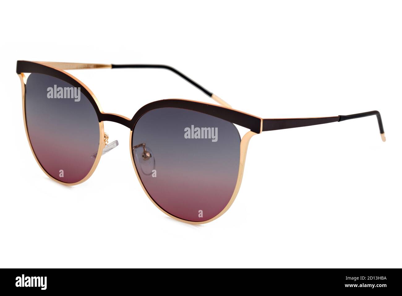 side view of modern sunglasses isolated on white background Stock Photo ...