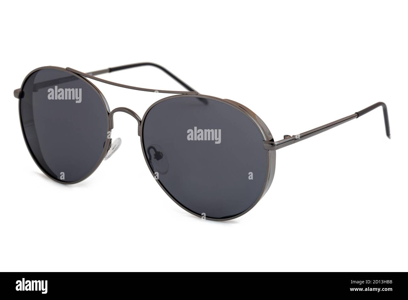 side view of modern sunglasses isolated on white background Stock Photo ...