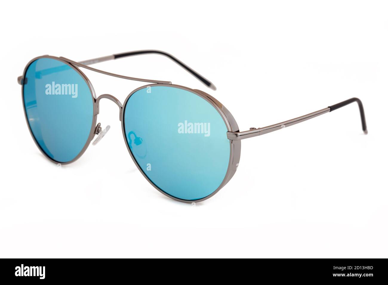 side view of modern sunglasses isolated on white background Stock Photo ...