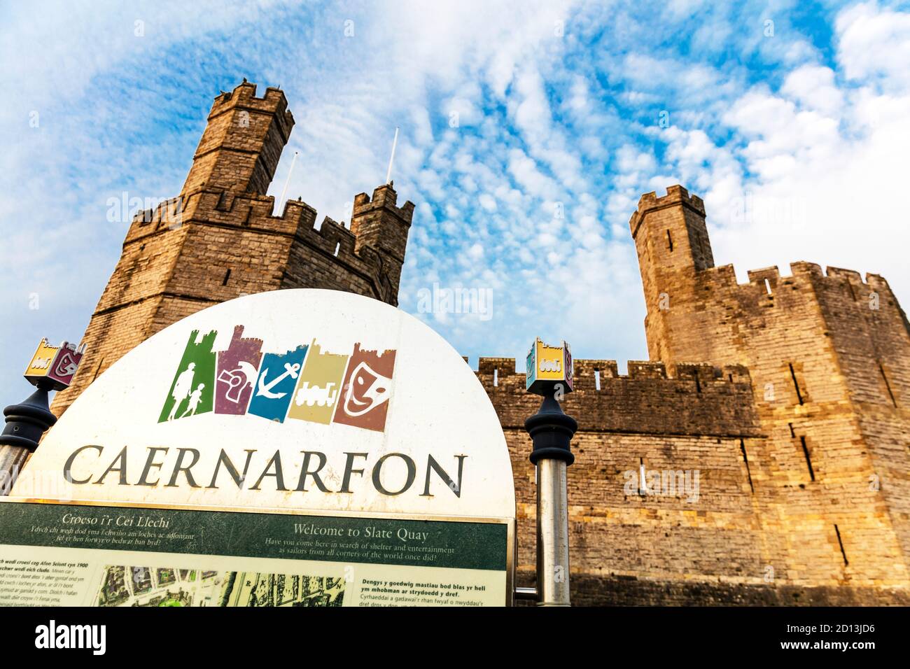 Caernarfon Castle, Caernarfon Castle panorama, Caernarfon, Castle ...