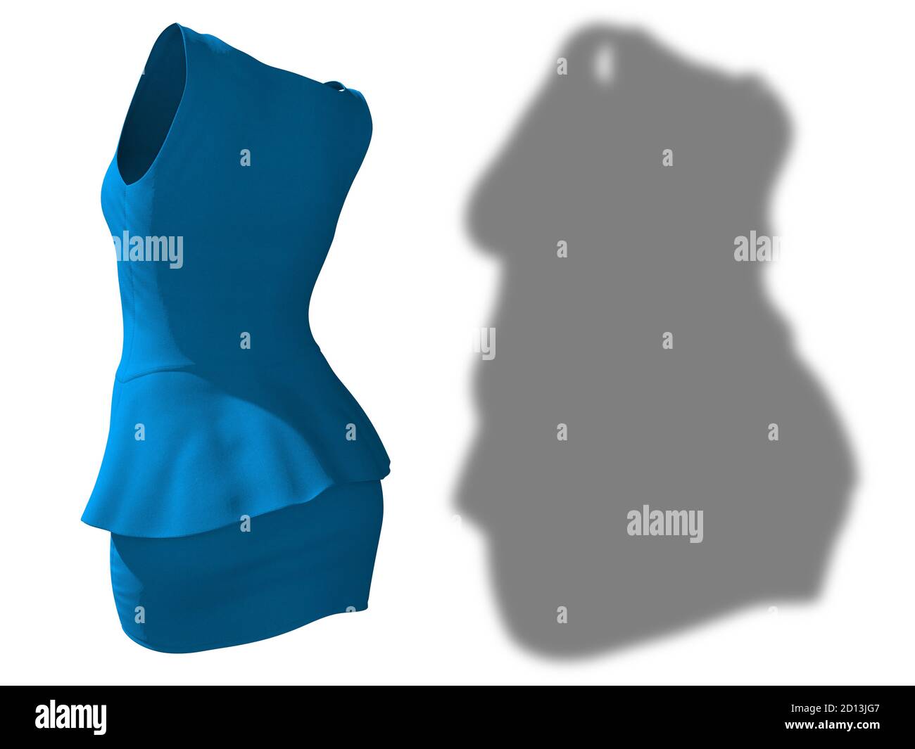 Thin girl, fat shadow hi-res stock photography and images - Alamy