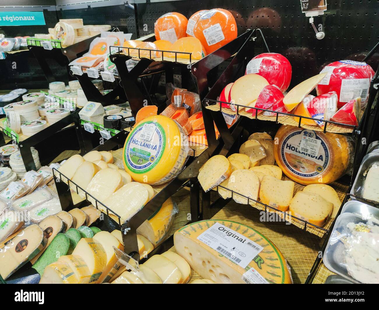 La rochelle market cheese hi-res stock photography and images - Alamy
