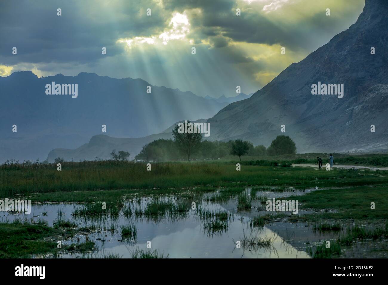 landscapes of gilgit baltistan , norhten pakistan Stock Photo - Alamy