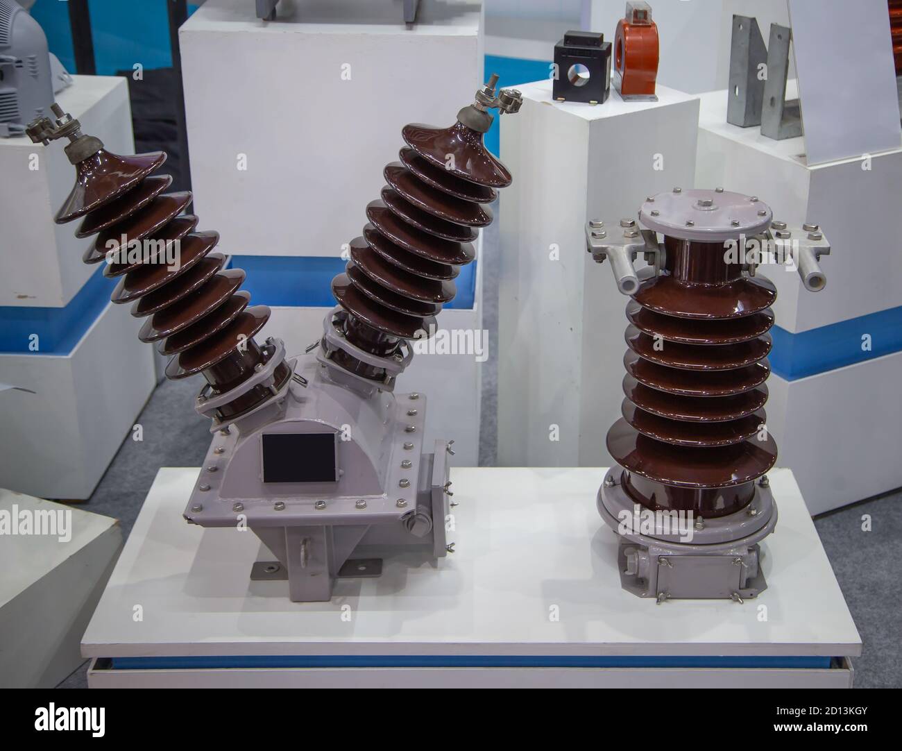 Close-up of high voltage and current transformer Stock Photo - Alamy