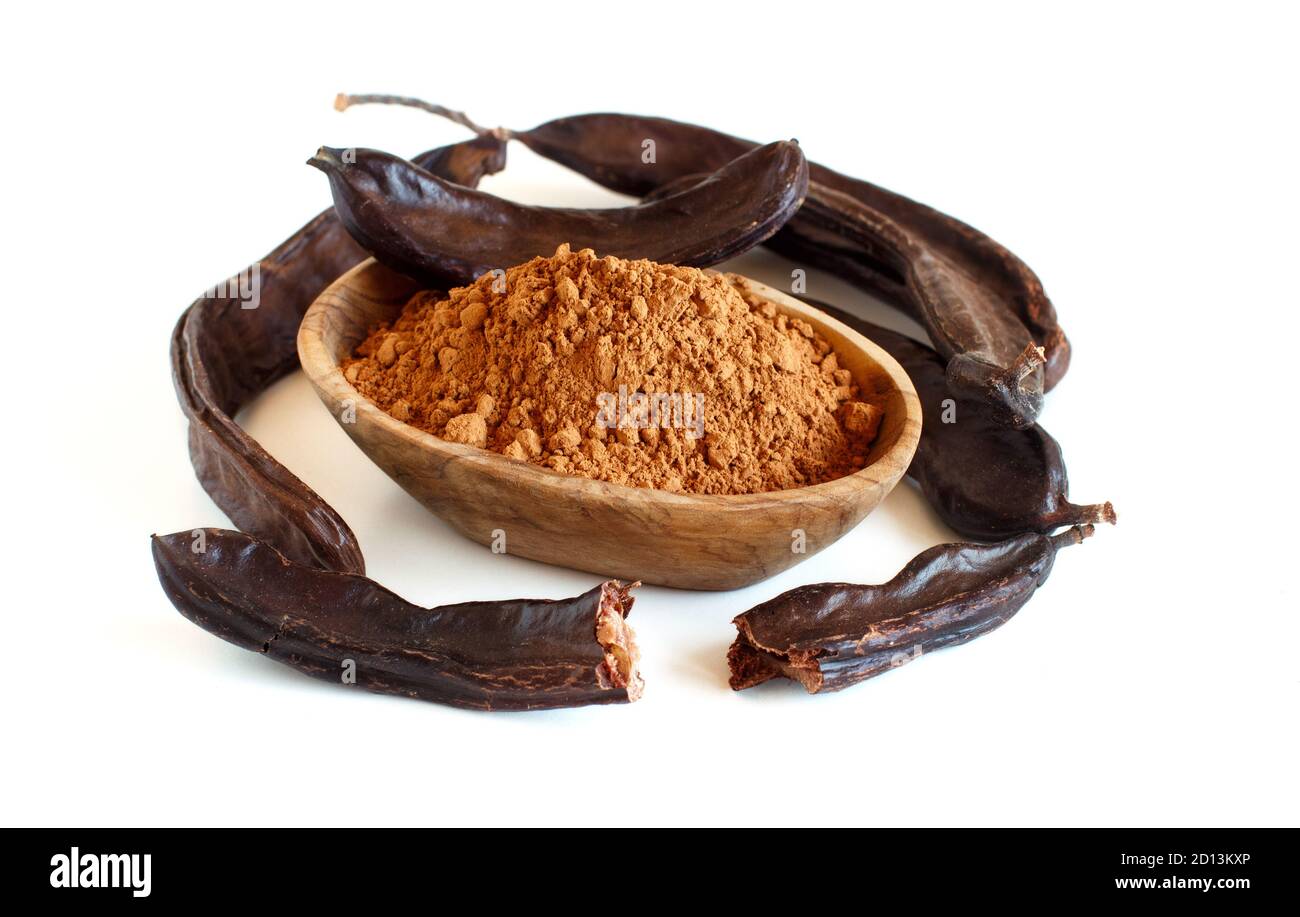 Carob powder hi-res stock photography and images - Alamy