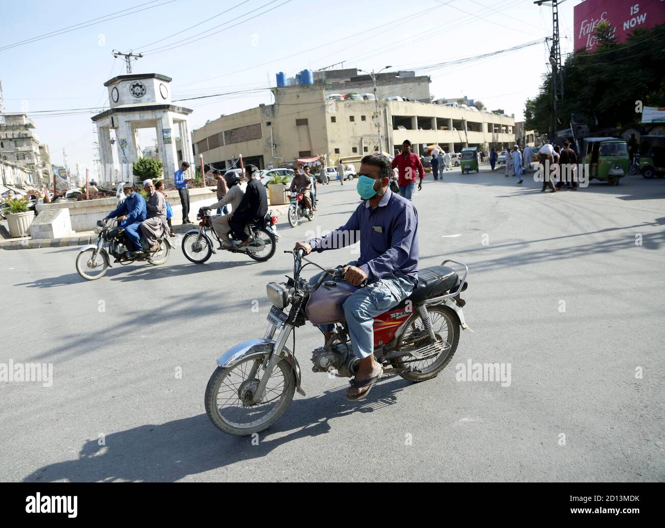Motorbike rides wave hi-res stock photography and images - Alamy