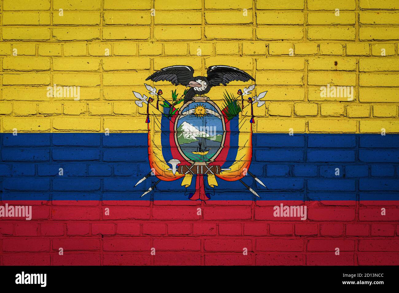 Flag ecuador ecuadorian banner on hi-res stock photography and images ...