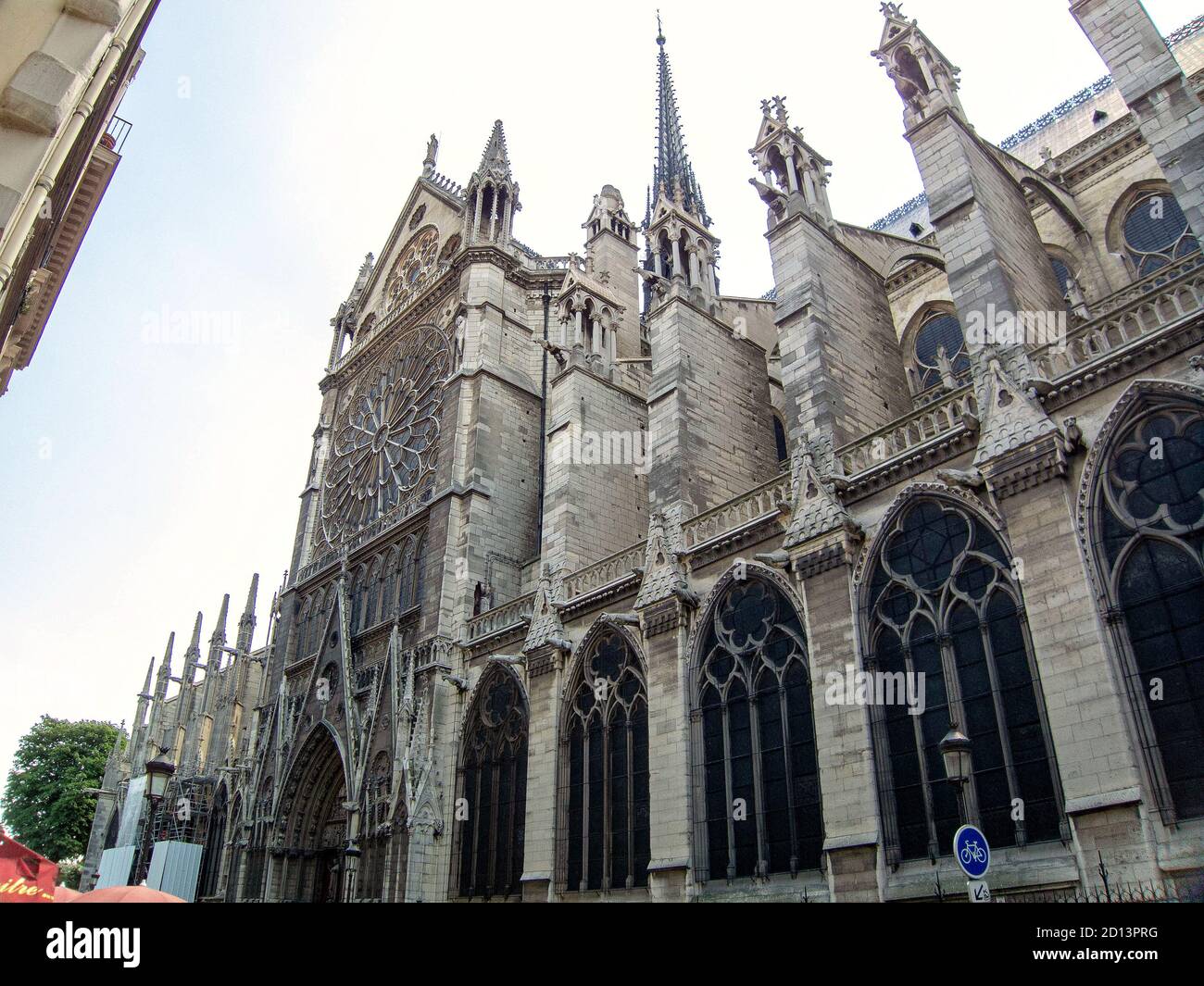 Cathedrale Notre Dame de Paris cite - catholic dome Stock Photo - Alamy