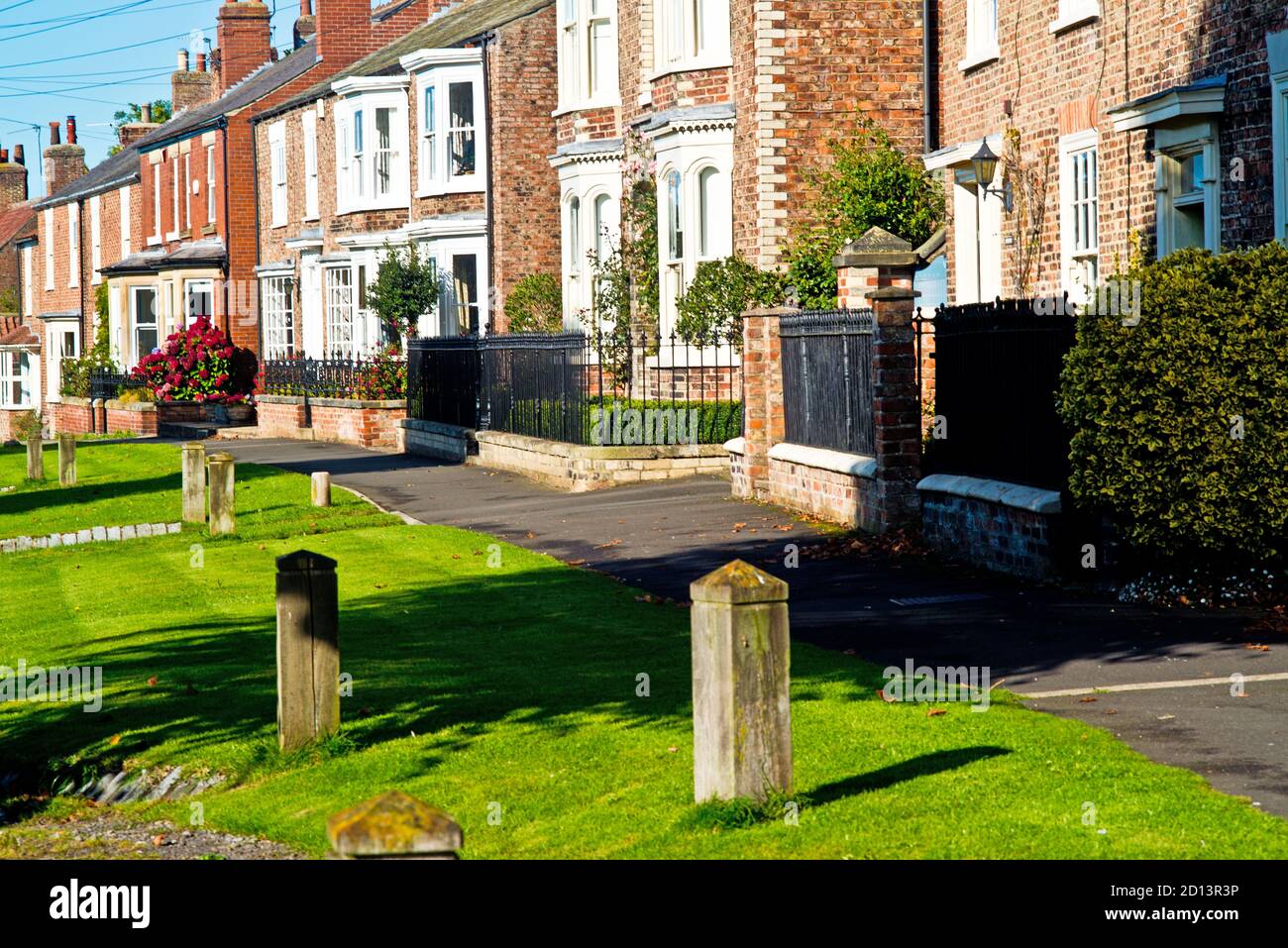 Period Houses, Uppelby, Easingwold, North Yorkshire,,England Stock ...