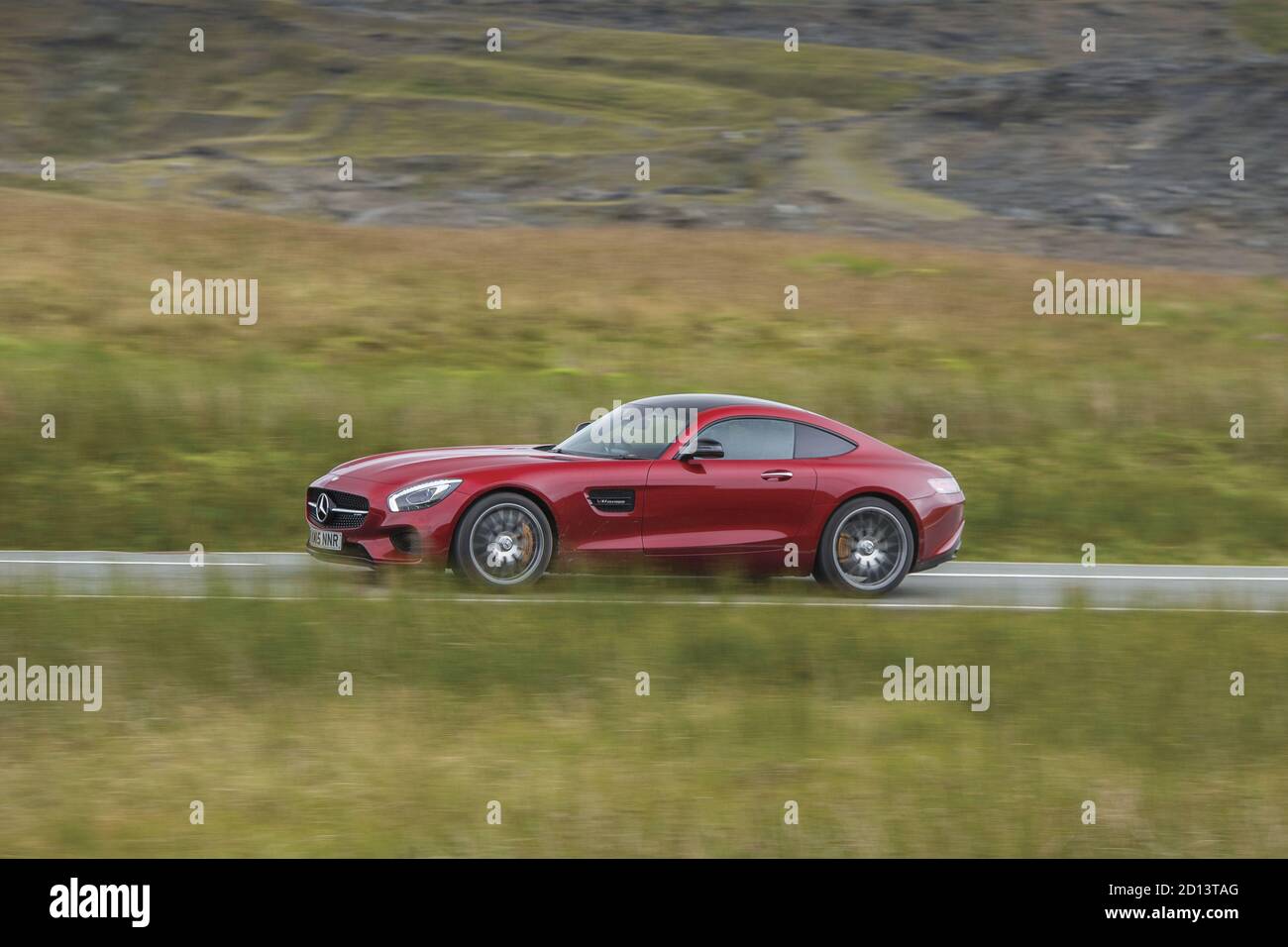 Mercedes amg side profile hi-res stock photography and images - Alamy