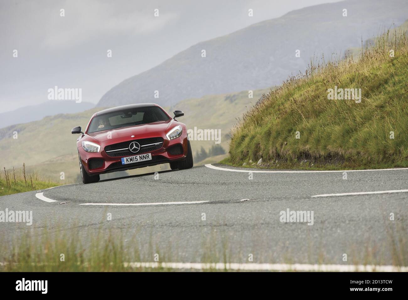 Mercedes amg gt red hi-res stock photography and images - Alamy