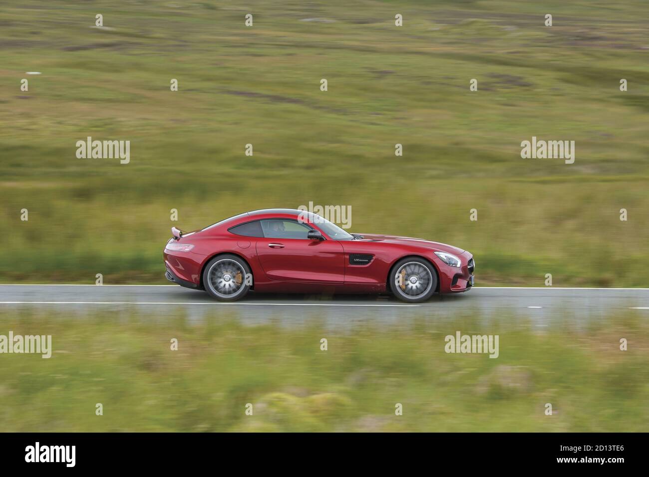 Mercedes amg side profile hi-res stock photography and images - Alamy