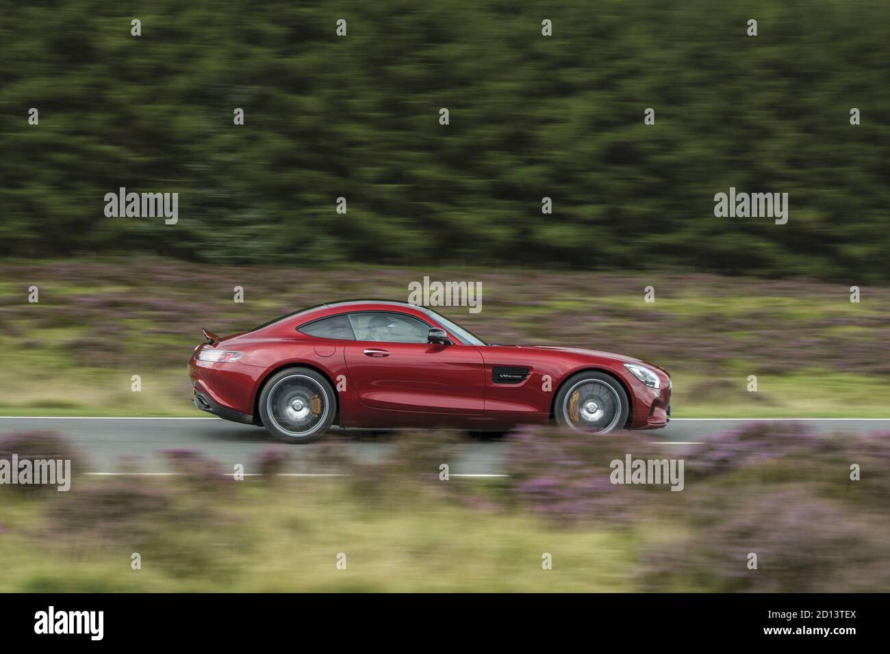 Mercedes amg side profile hi-res stock photography and images - Alamy