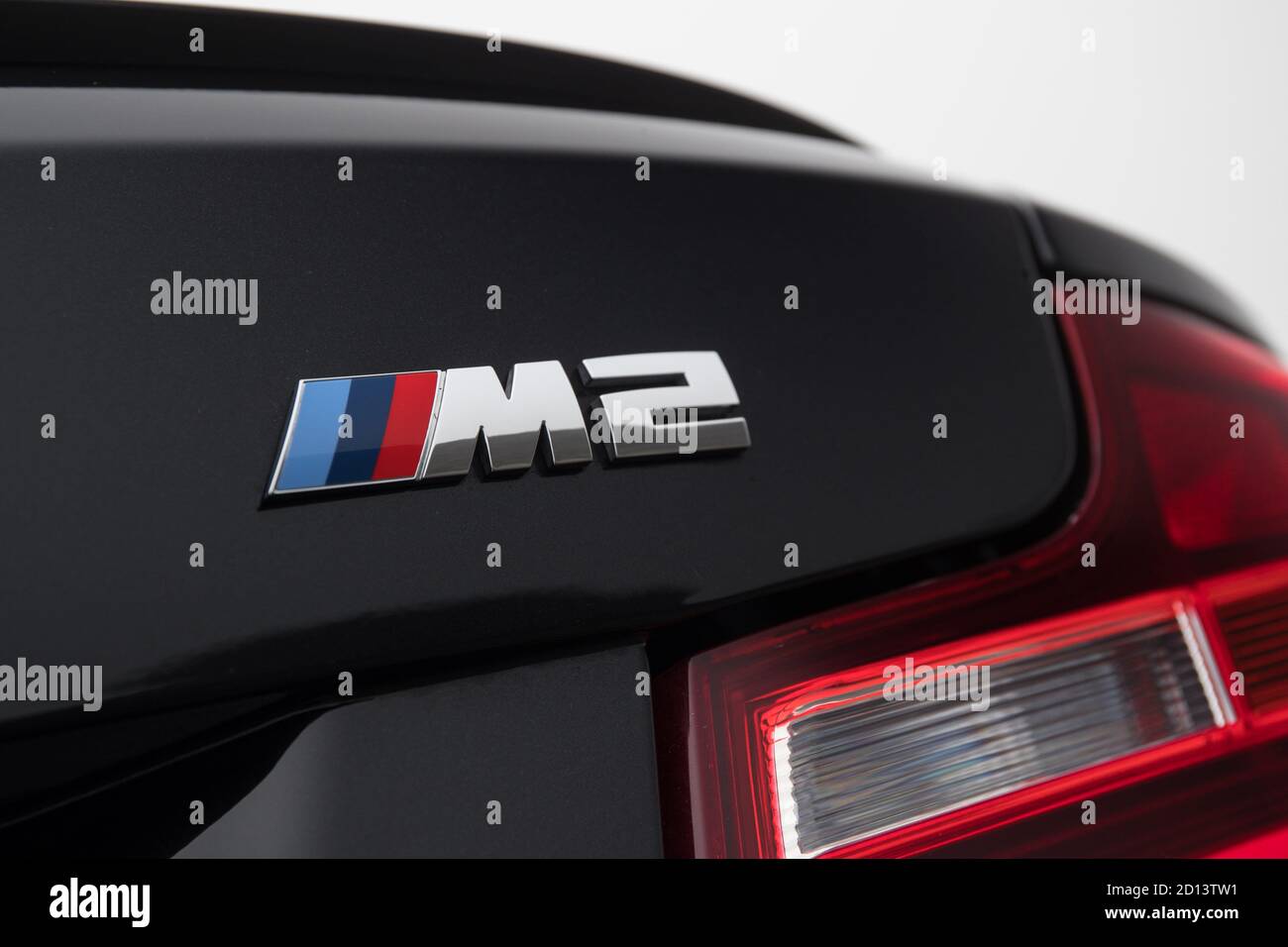 BMW M2 during the road test of the year Stock Photo - Alamy