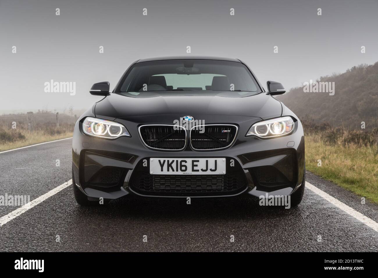 BMW M2 during the road test of the year Stock Photo - Alamy