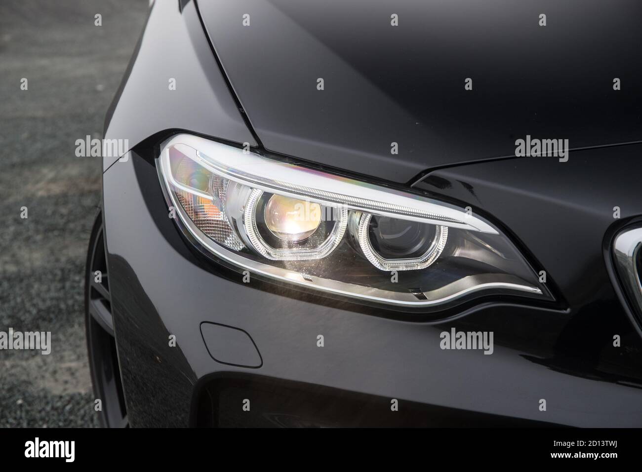 BMW M2 during the road test of the year Stock Photo - Alamy