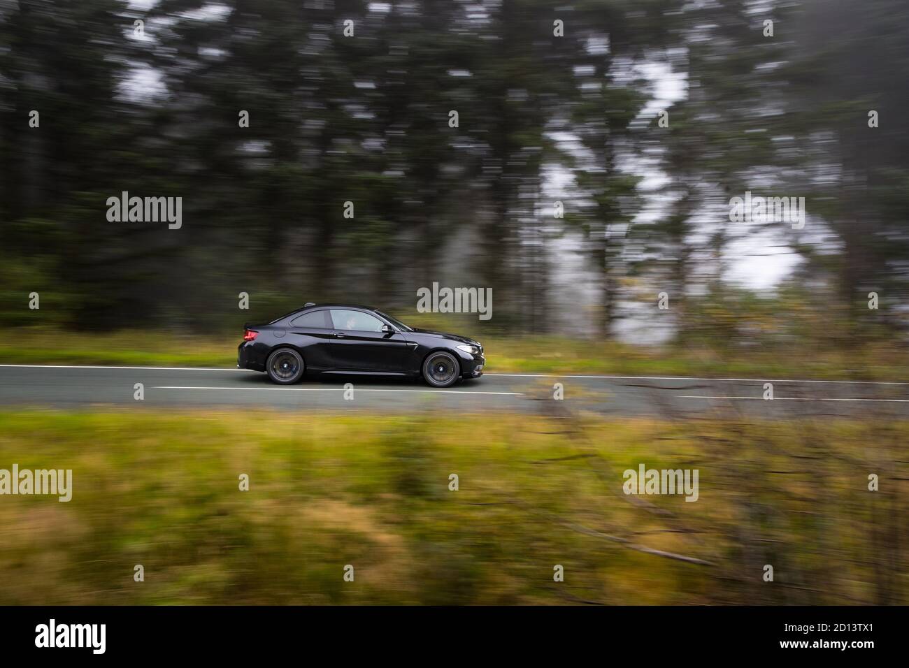 BMW M2 during the road test of the year Stock Photo - Alamy