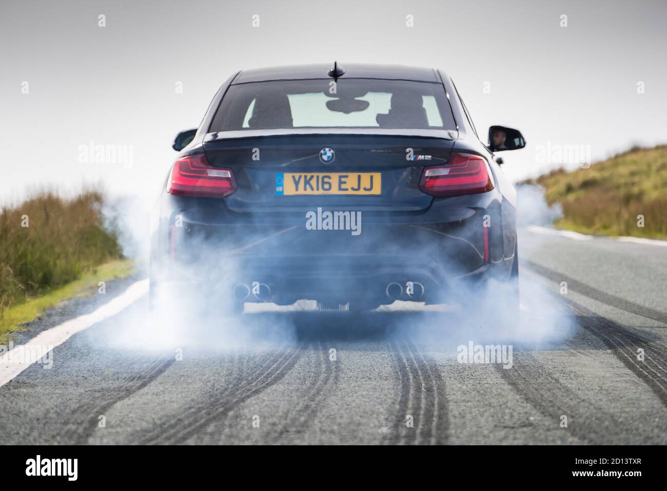 BMW M2 during the road test of the year Stock Photo - Alamy