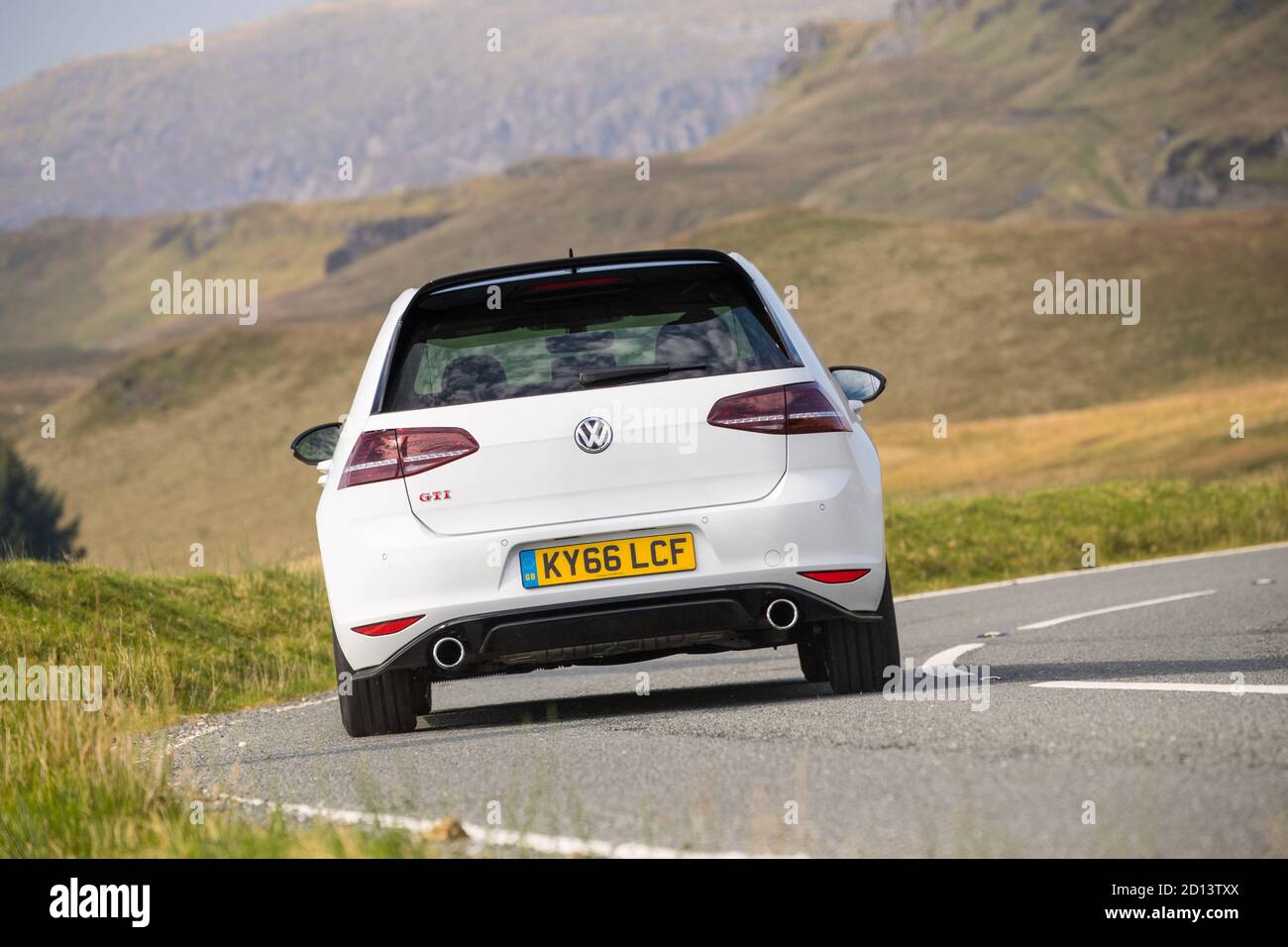 VW Golf Clubsport during the road test of the year Stock Photo - Alamy