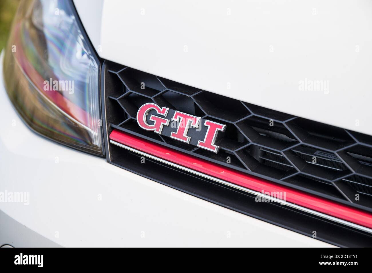 VW Golf Clubsport during the road test of the year Stock Photo - Alamy