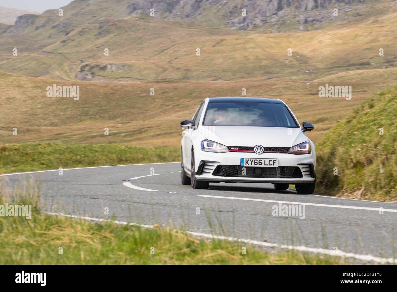 VW Golf Clubsport during the road test of the year Stock Photo - Alamy