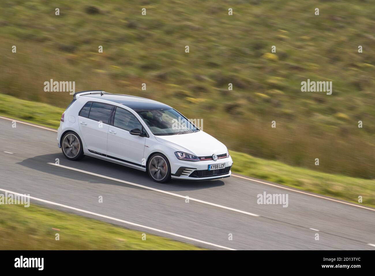 VW Golf Clubsport during the road test of the year Stock Photo - Alamy