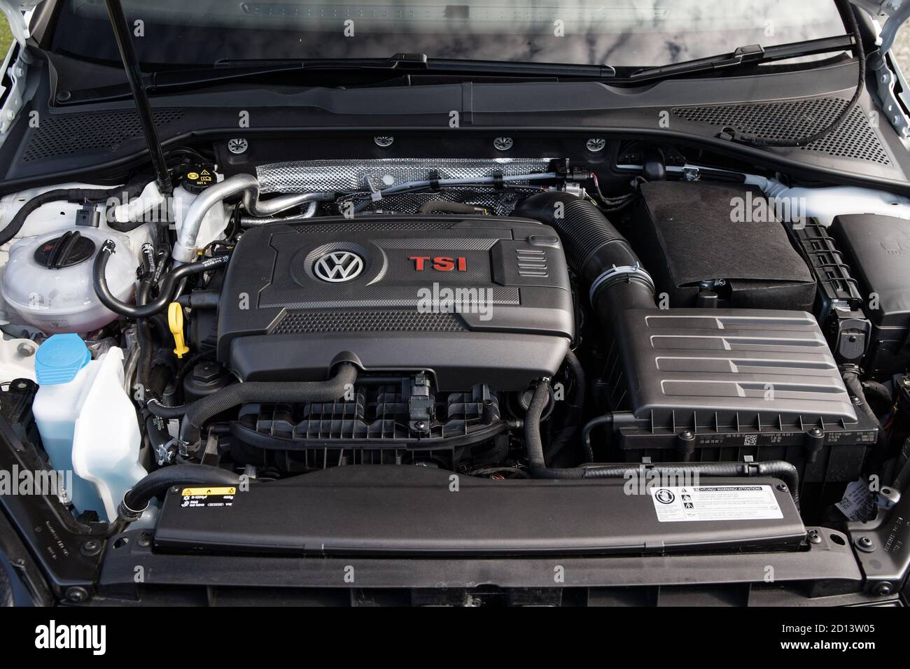 VW Golf Clubsport during the road test of the year Stock Photo - Alamy