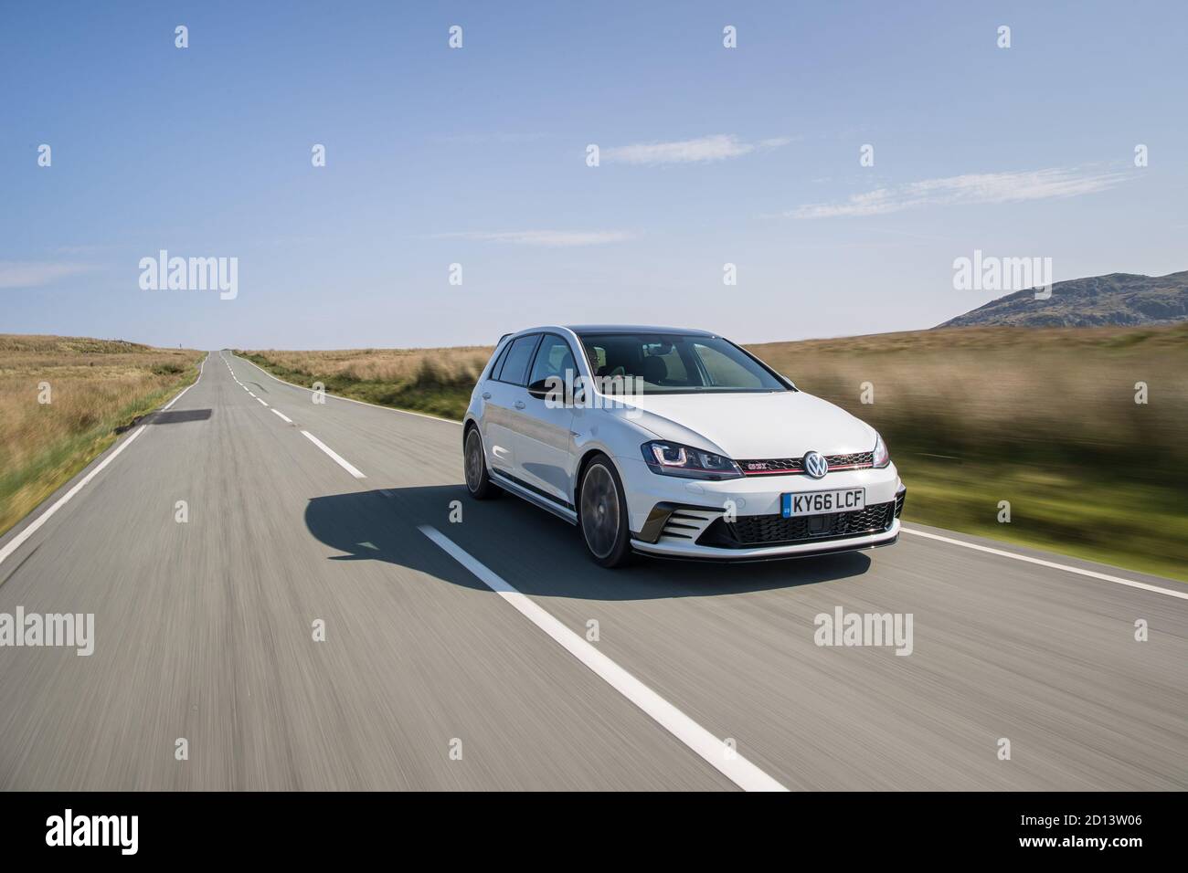 VW Golf Clubsport during the road test of the year Stock Photo - Alamy