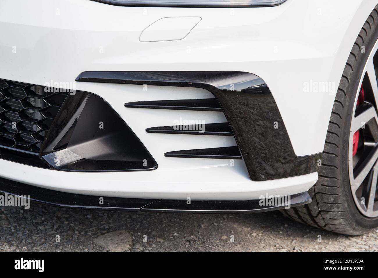 VW Golf Clubsport during the road test of the year Stock Photo - Alamy