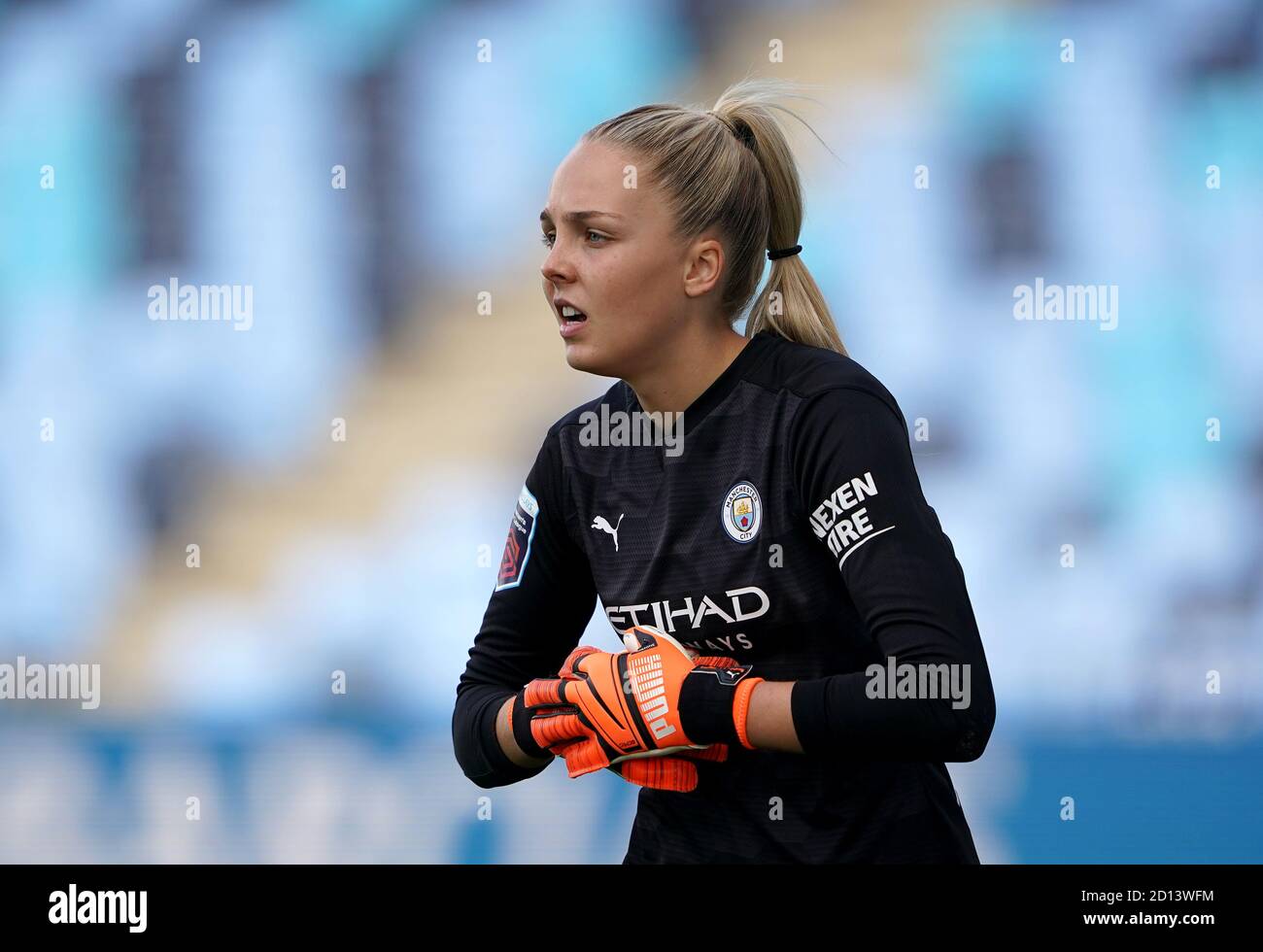 Manchester City goalkeeper Ellie Roebuck Stock Photo - Alamy