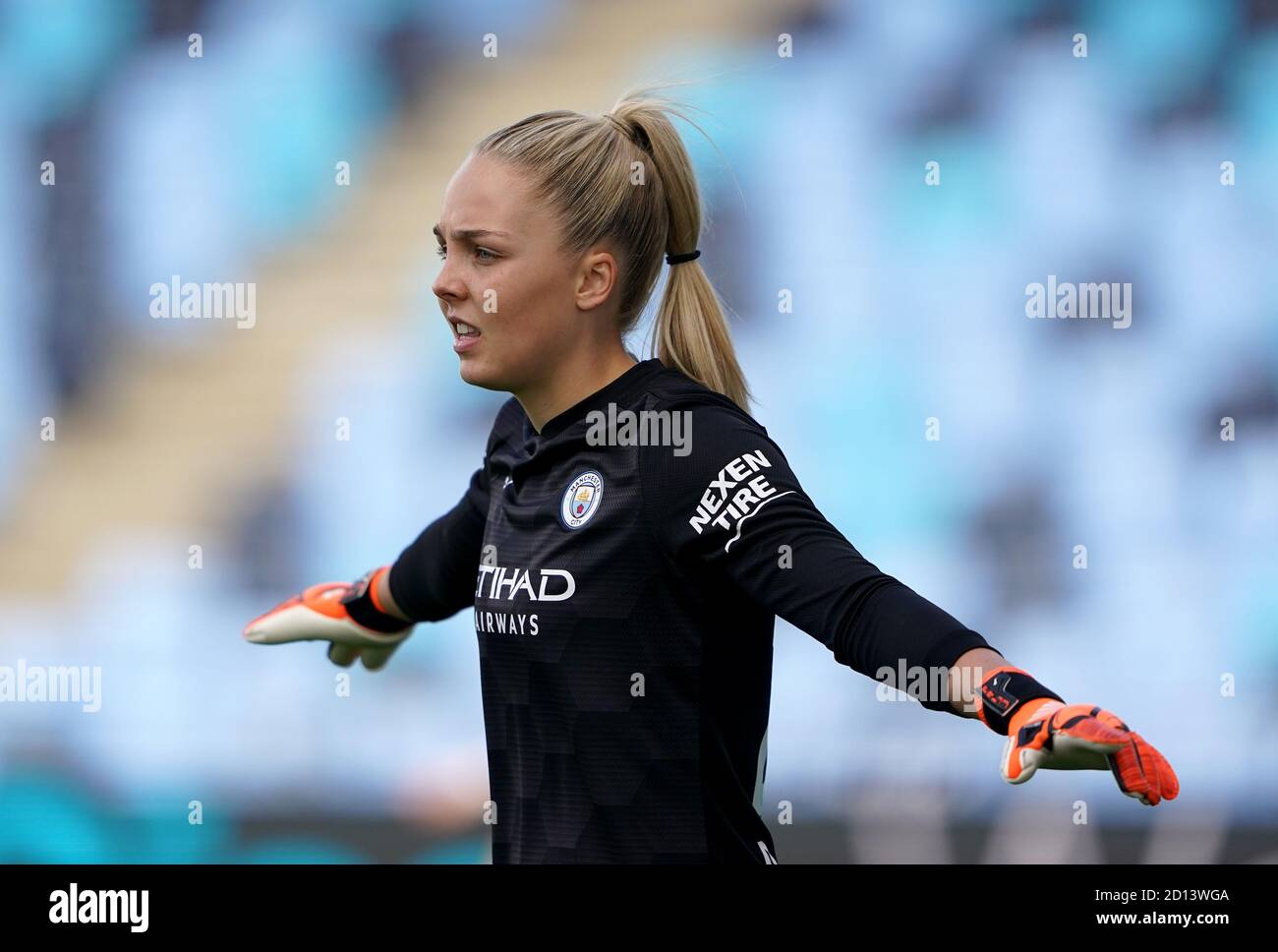 Manchester City goalkeeper Ellie Roebuck Stock Photo - Alamy