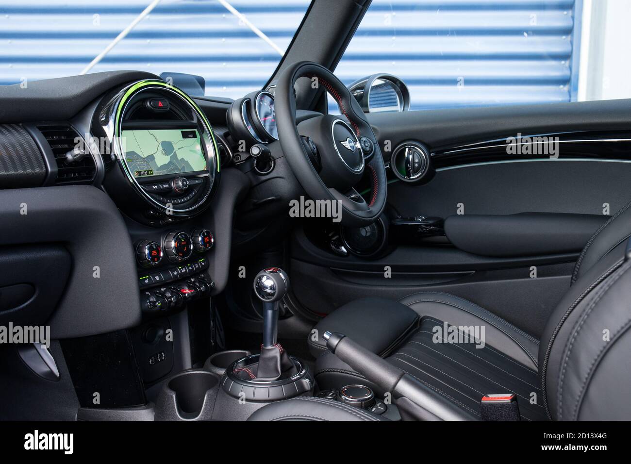 Mini cooper dashboard detail hi-res stock photography and images - Alamy
