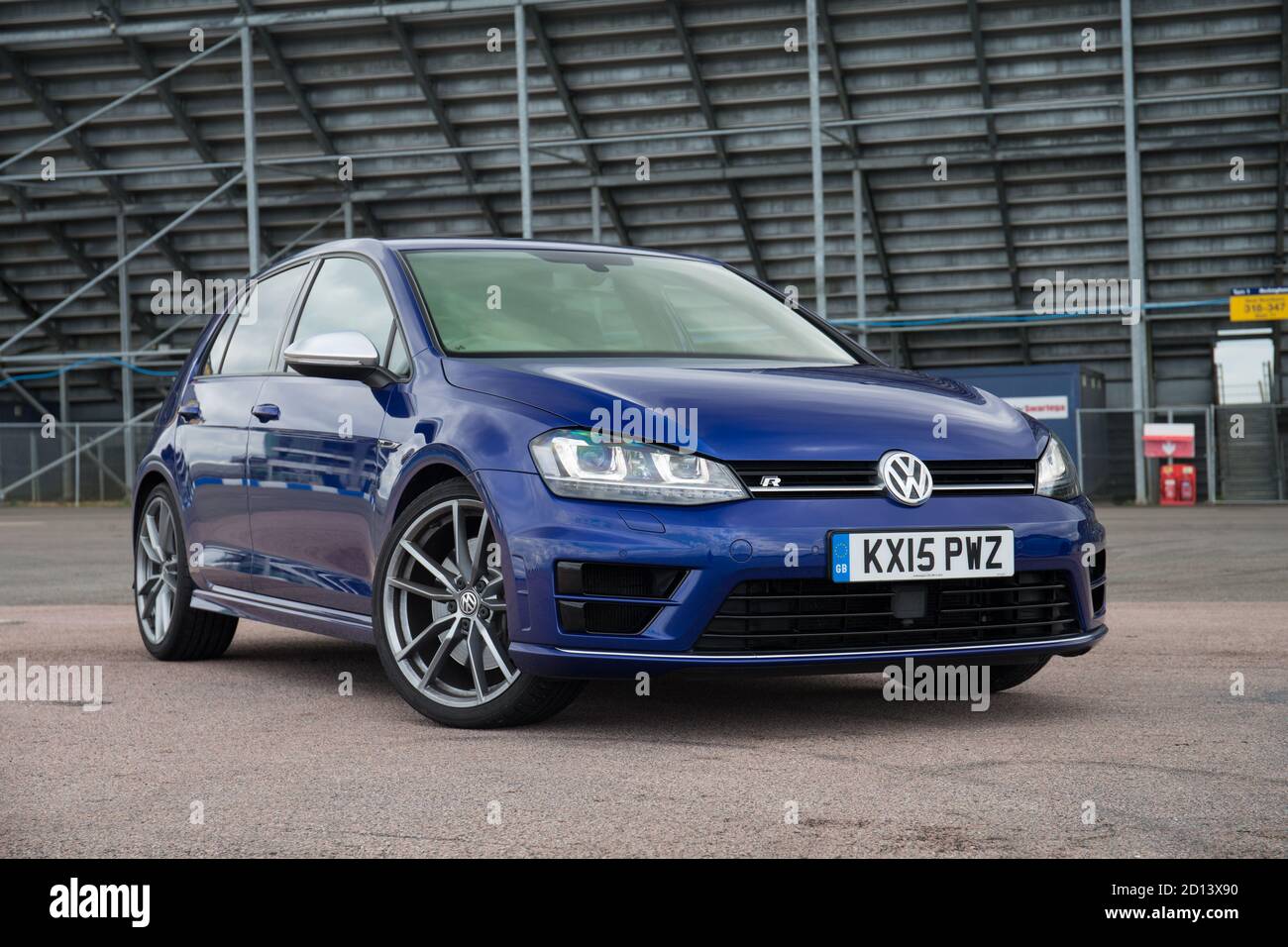 2016 Volkswagen Golf R at Rockingham Motor Speedway, Northamptonshire ...