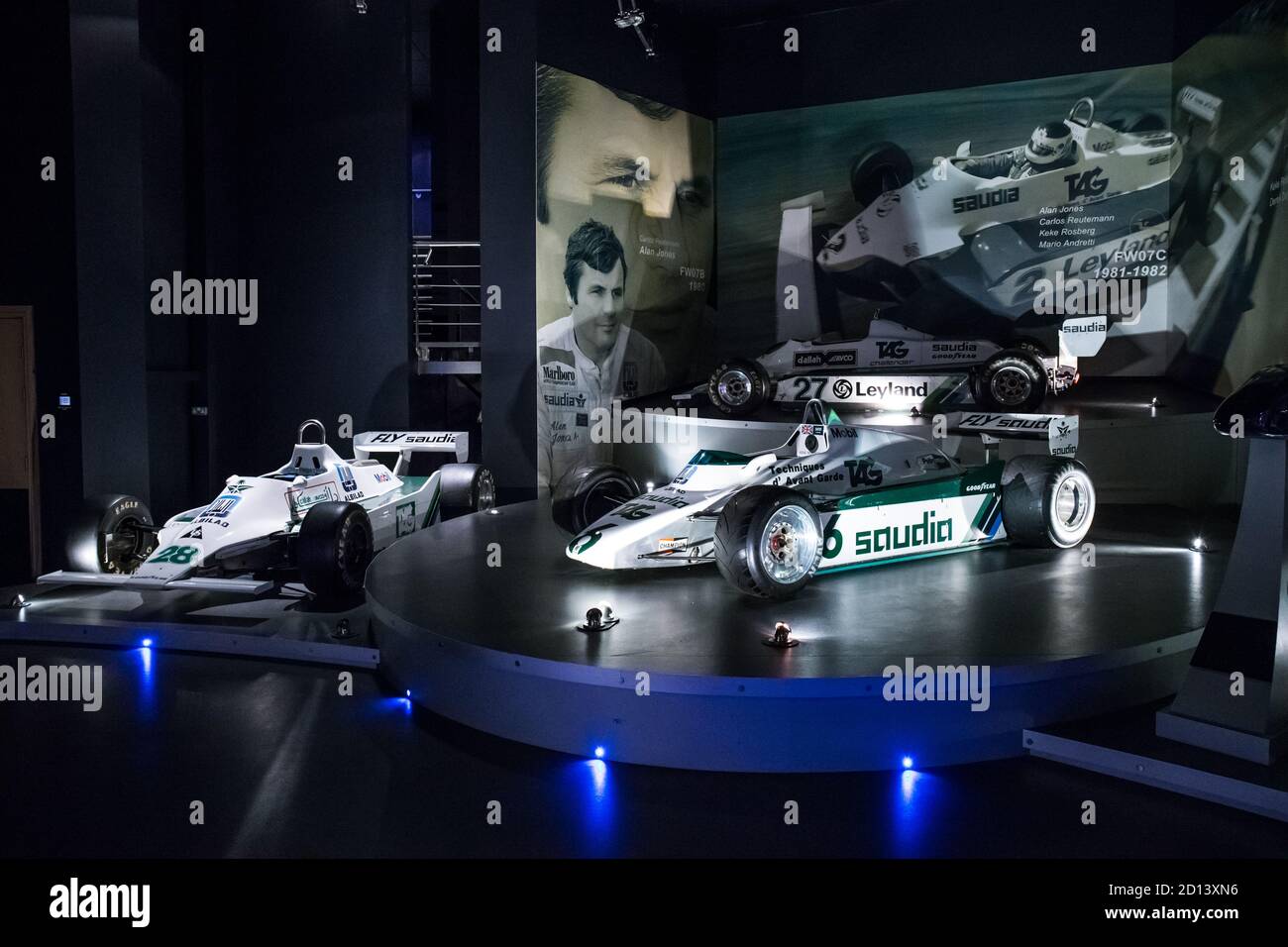 Williams F1 Museum at the Williams F1 Conference Centre, Grove, Wantage ...