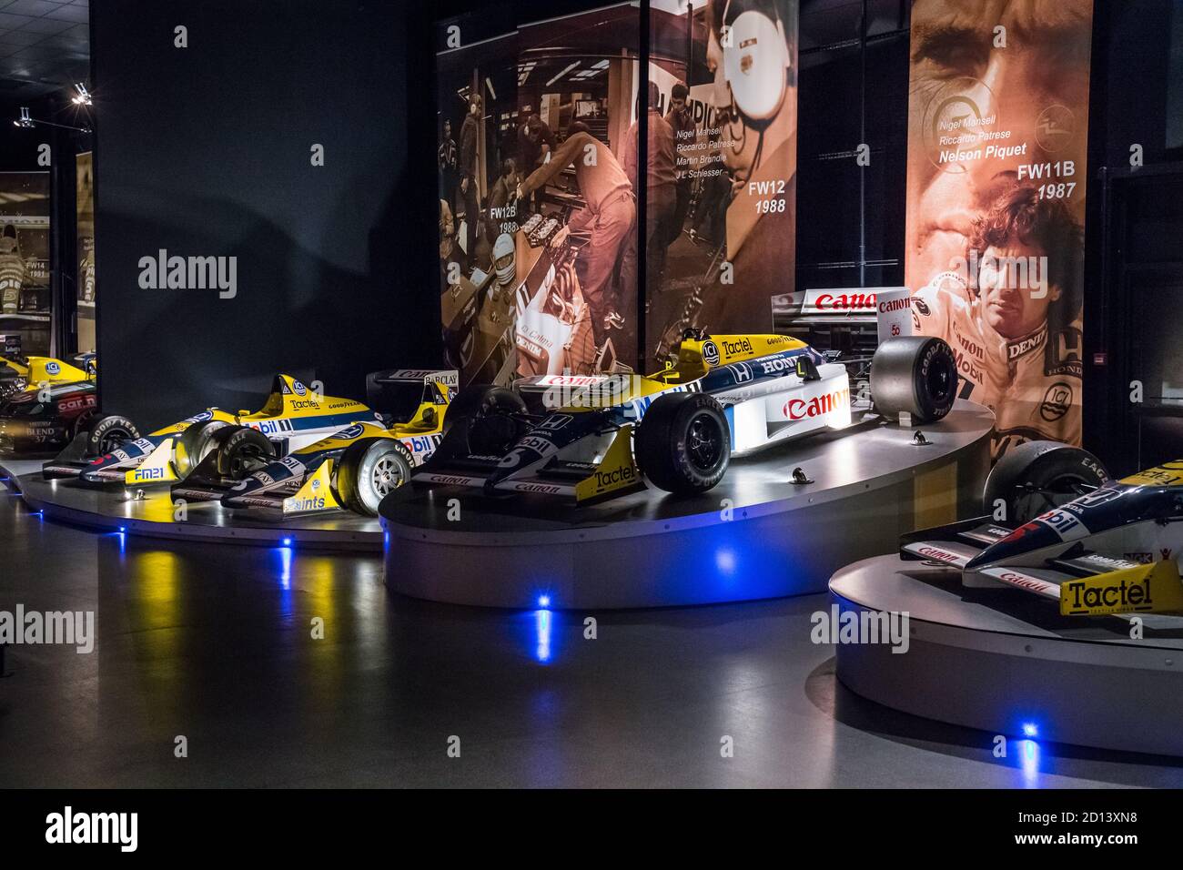 Williams F1 Museum at the Williams F1 Conference Centre, Grove, Wantage ...