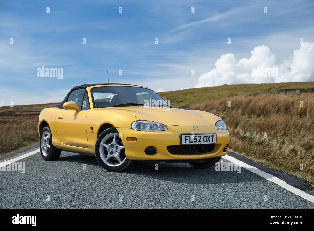 Mazda MX-5 mk 2 during the Mazda MX-5 Road Trip featuring all models of ...