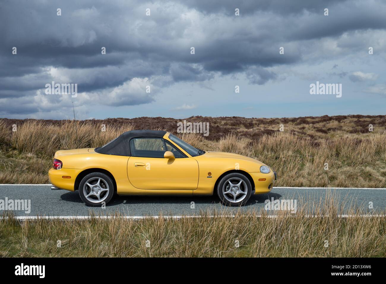 Mazda MX-5 mk 2 during the Mazda MX-5 Road Trip featuring all models of ...