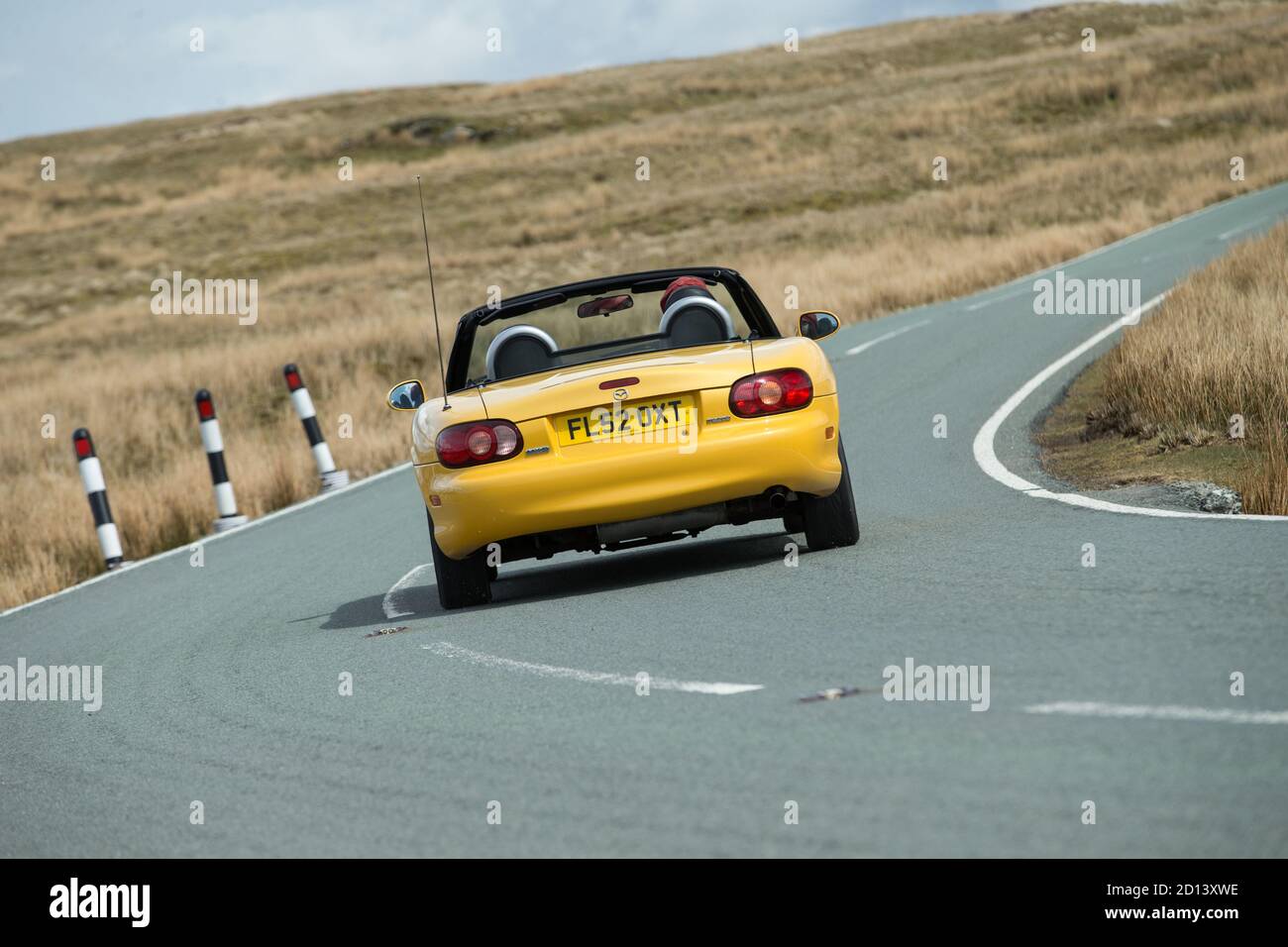 Mazda MX-5 mk 2 during the Mazda MX-5 Road Trip featuring all models of ...