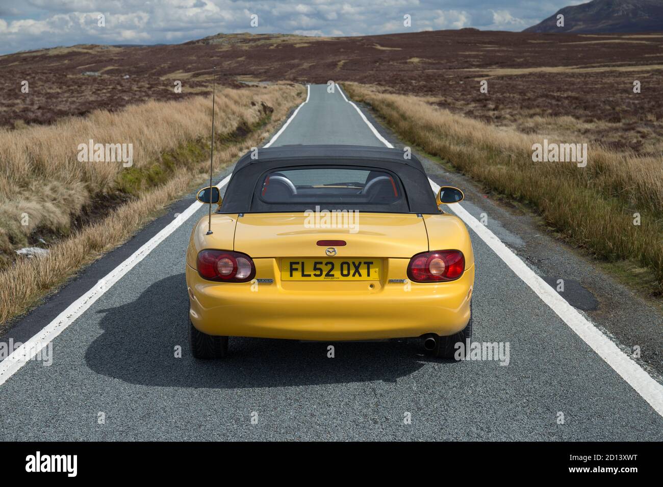Mazda MX-5 mk 2 during the Mazda MX-5 Road Trip featuring all models of ...