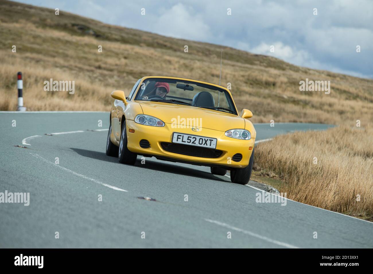 Mazda MX-5 mk 2 during the Mazda MX-5 Road Trip featuring all models of ...