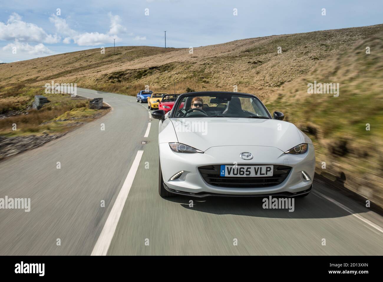 Mazda MX-5 Road Trip featuring all models of the car, 17th June 2016 ...