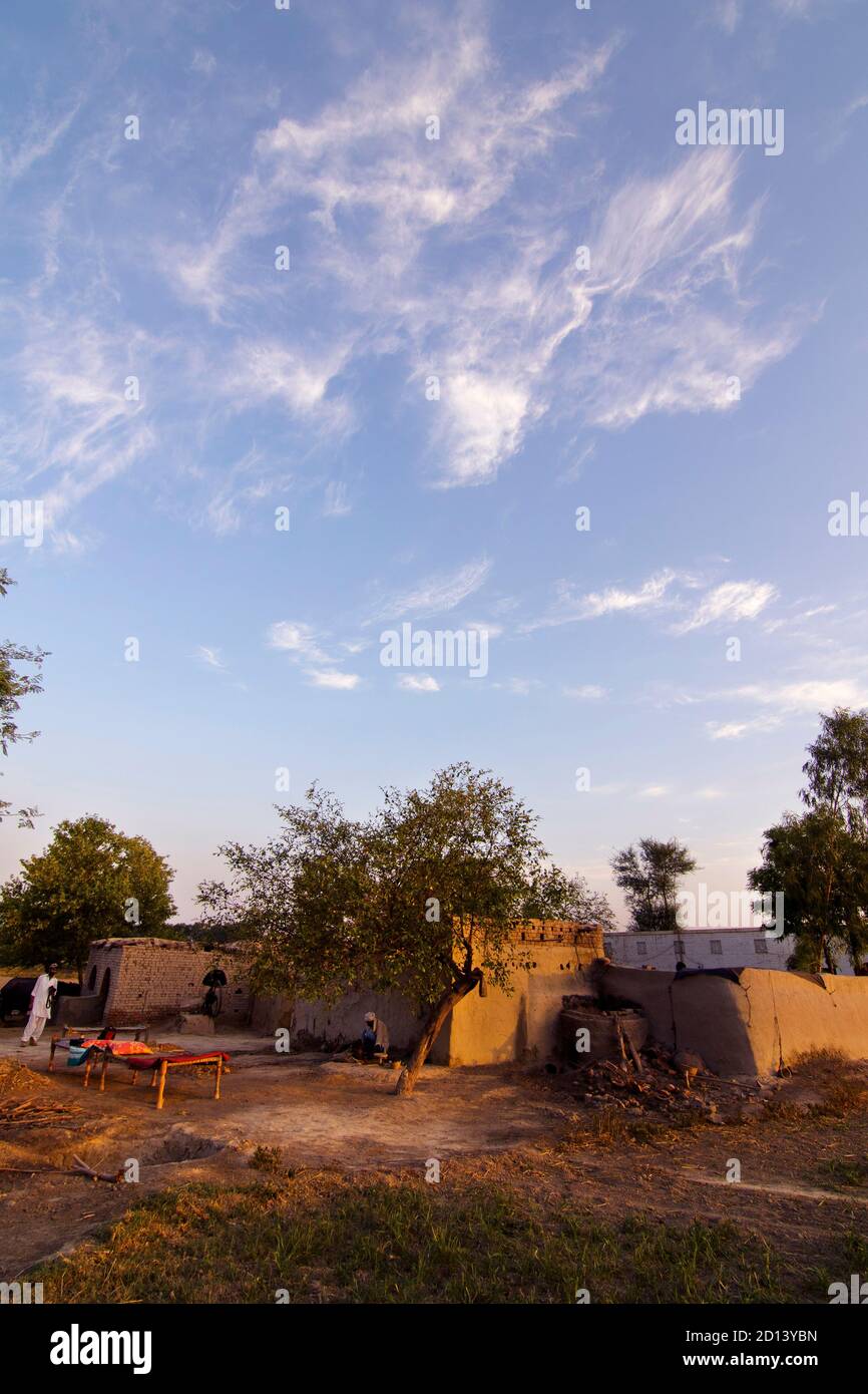 landscapes of rural Punjab , Pakistan Stock Photo - Alamy