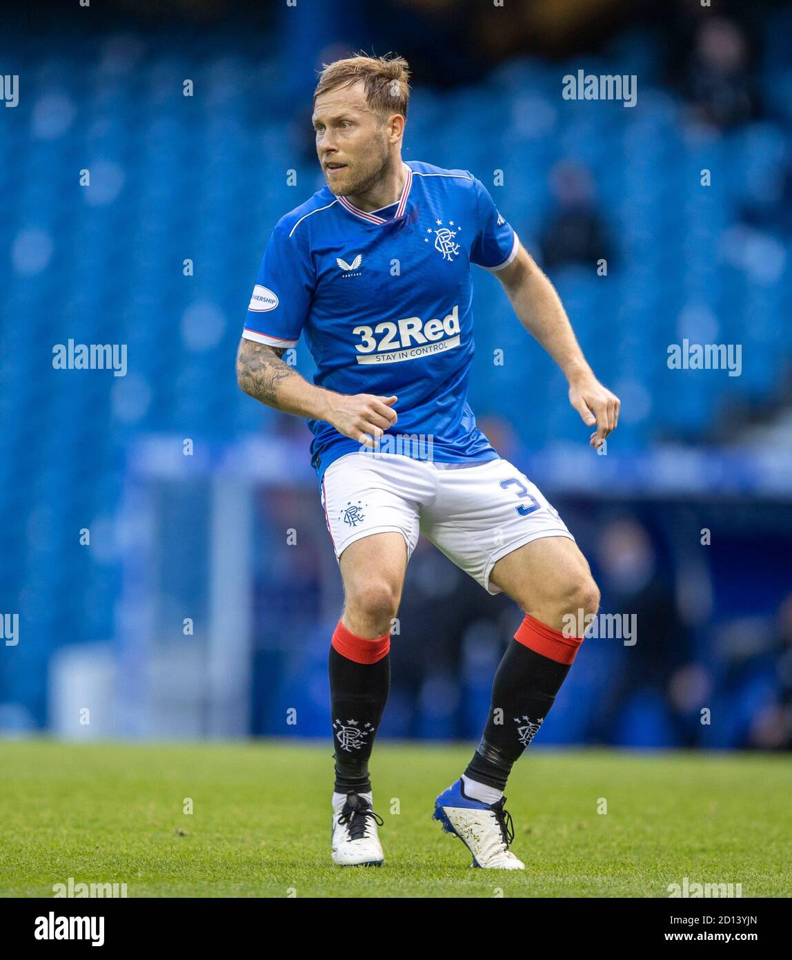 Rangers Scott Arfield during the Scottish Premiership match at Ibrox ...