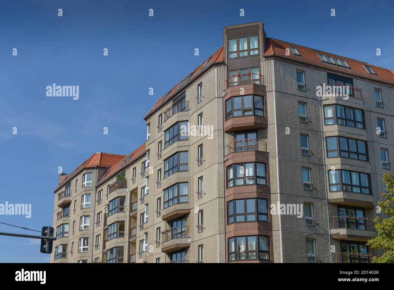 Prefabricated buildings, Wilhelmstrasse, middle, Berlin, Germany ...