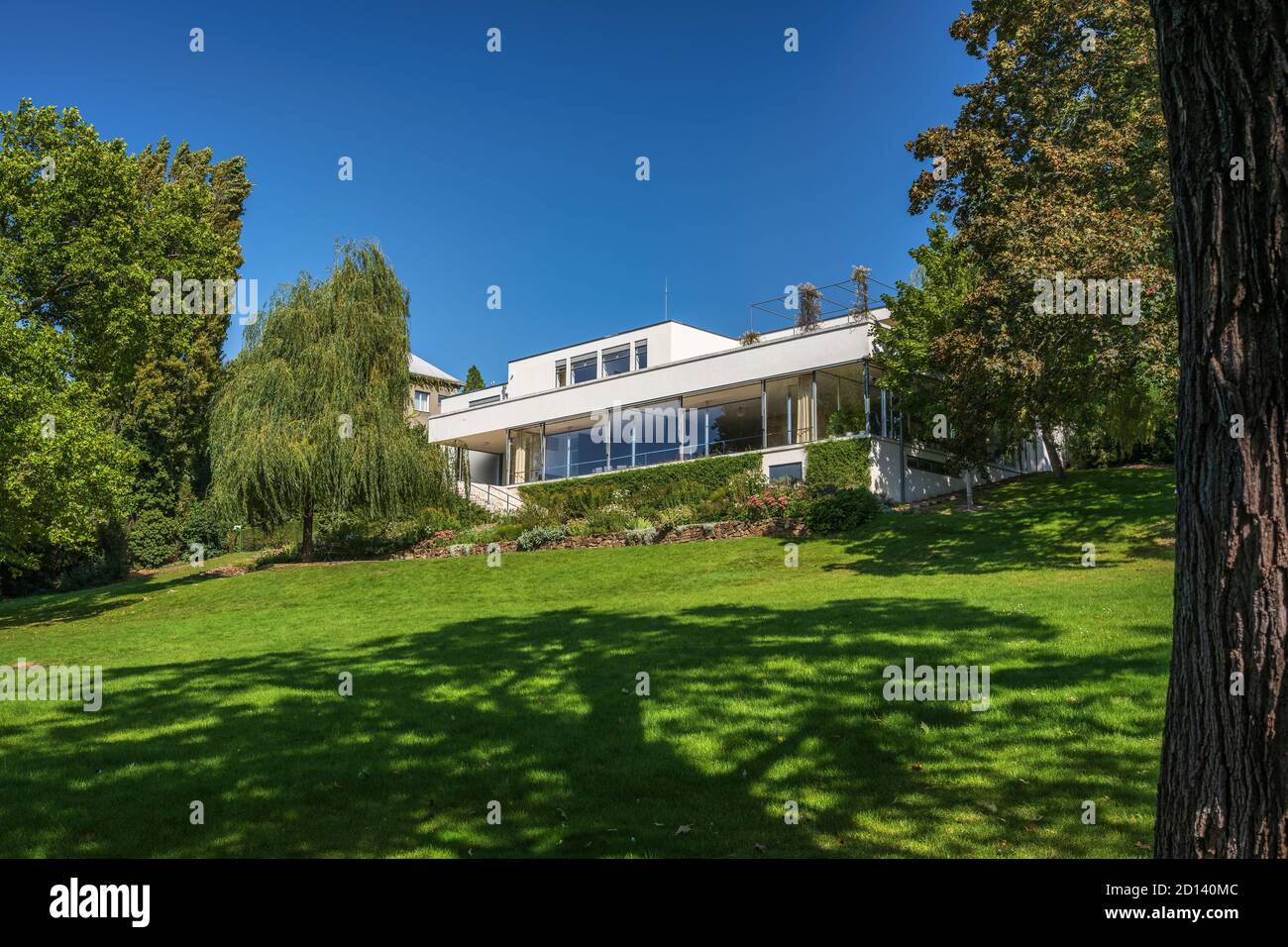 Villa Tugendhat designed by architect Mies van der Rohe in 1928-1930 ...