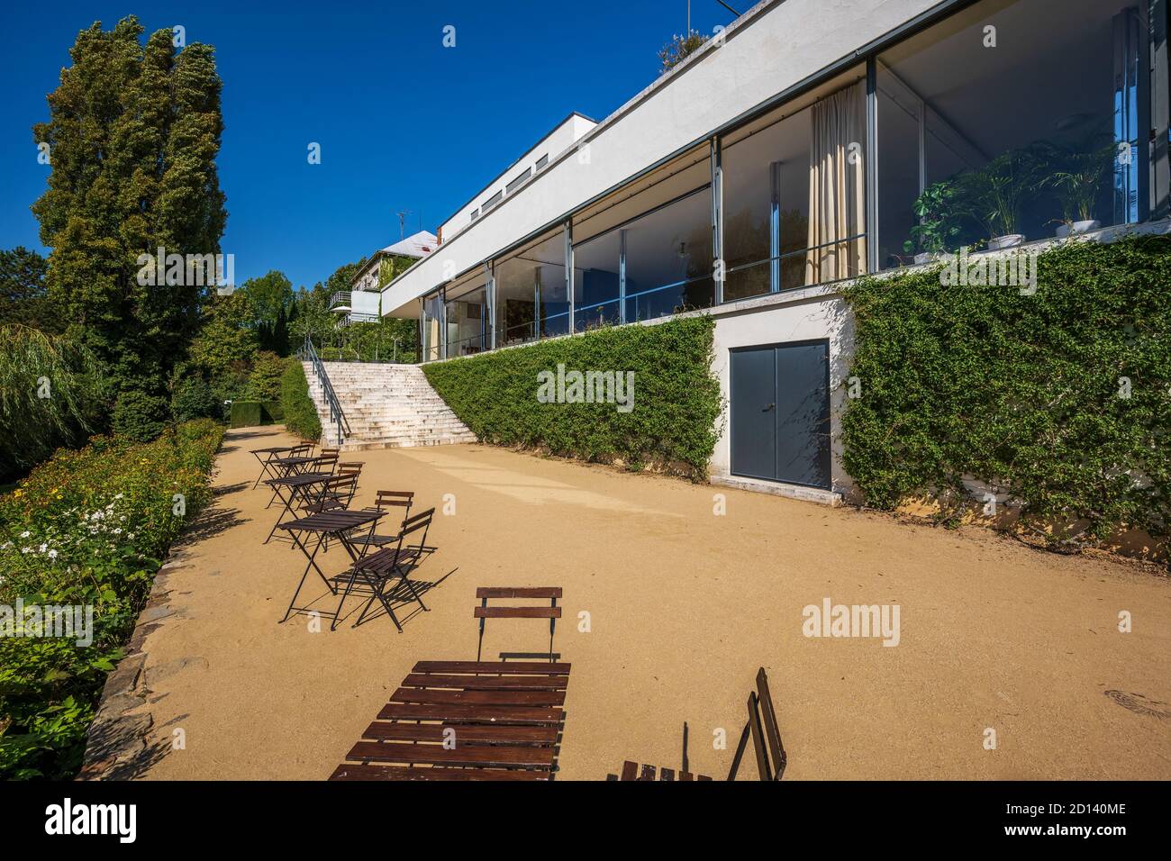 Villa Tugendhat designed by architect Mies van der Rohe in 1928-1930 ...