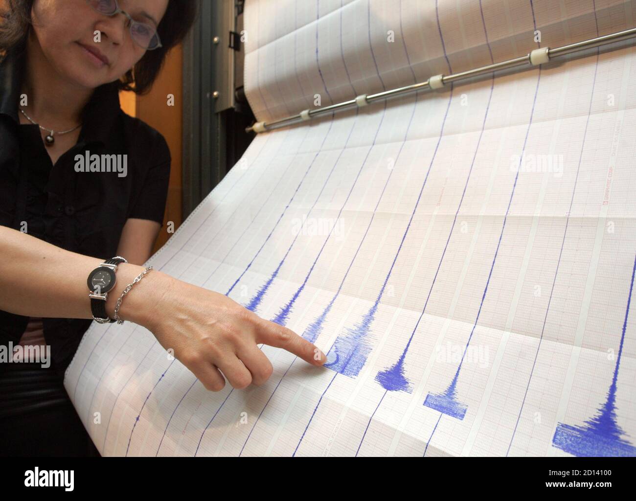 Richter scale graph hi-res stock photography and images - Alamy