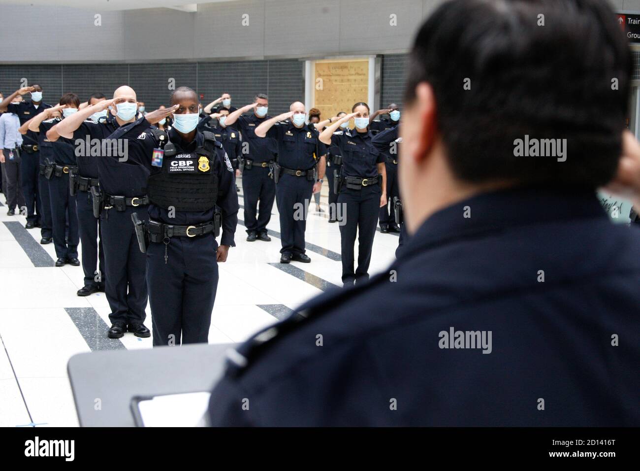 U.S. Customs and Border Protection’s Area Port of Philadelphia held a 9 ...