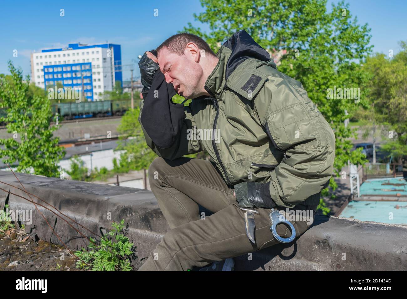 Tired Soldier High Resolution Stock Photography and Images - Alamy