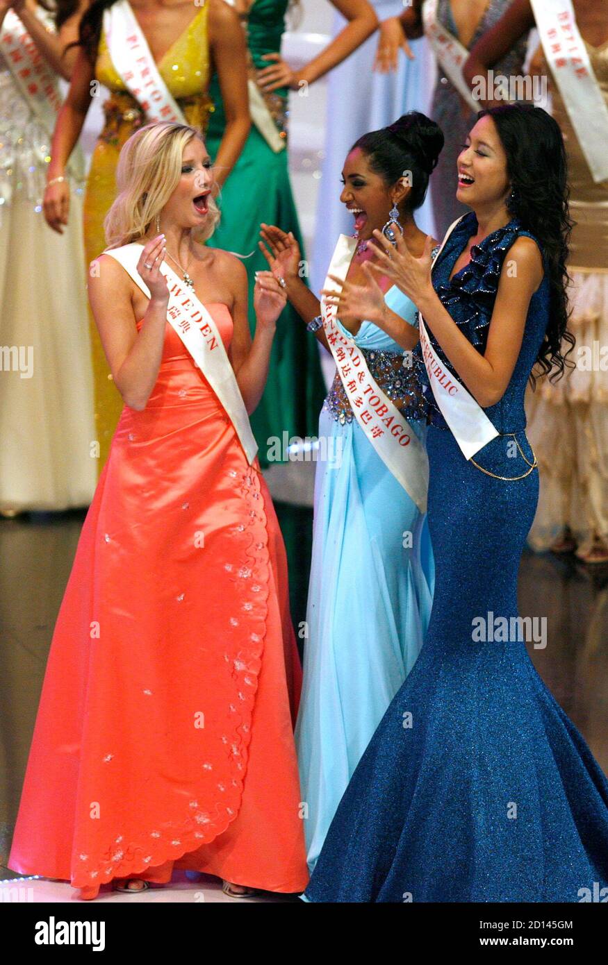 Miss china zhang zilin hi-res stock photography and images - Alamy